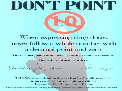 Error Prone Abbreviations Symbols And Dose Designations Pptx