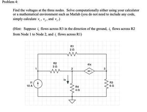 Answered Find The Voltages At The Three Nodes Bartleby