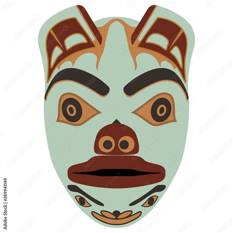Native American Bear Masks