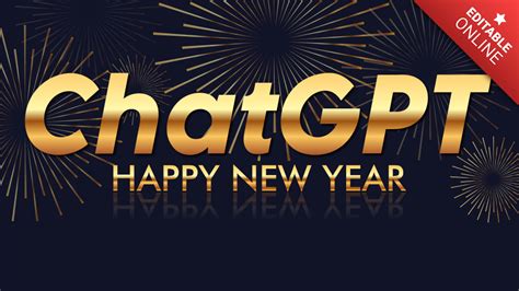 Chatgpt С новым годом 2025 Генератор текстовых эффектов