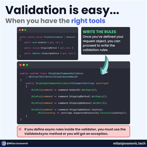 How To Use Fluentvalidation For Input Validation Milan Jovanović
