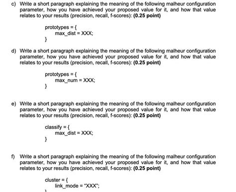 Solved C Write A Short Paragraph Explaining The Meaning Of The