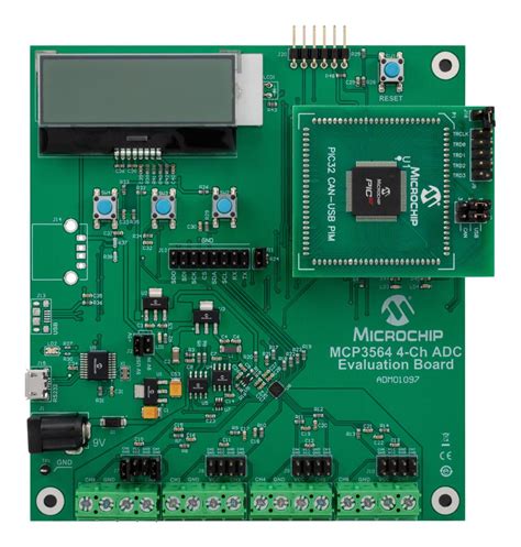 ADM Microchip EVALUATION BOARD DELTA SIGMA ADC