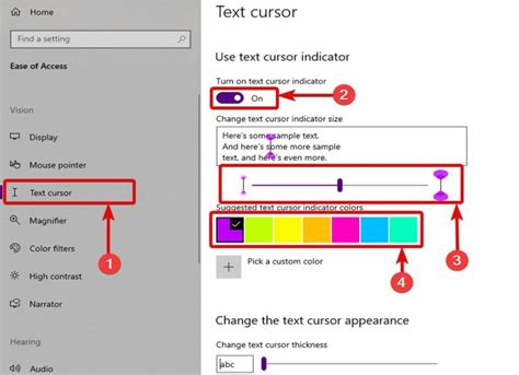 How To Enable The Text Cursor Indicator On Windows May Update