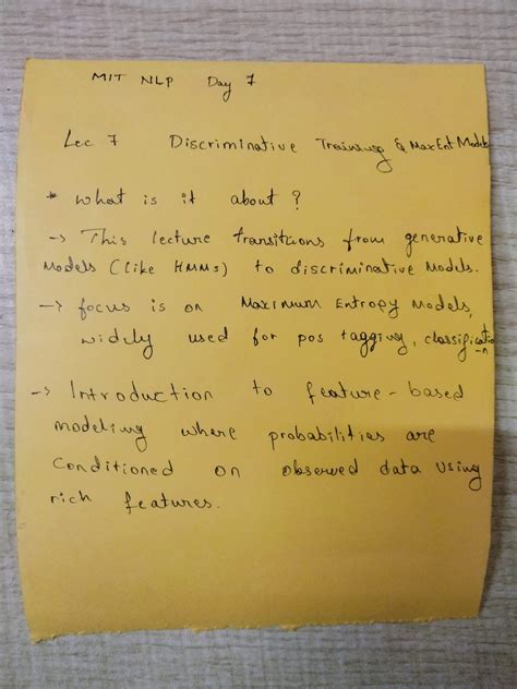 Mit Nlp Lec 7 Day 7 Why We Use It Kiran Medium