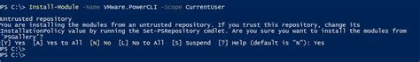 How To Install Powercli Module Through Powershell Vcloudinsights