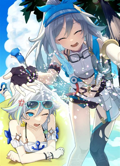 Fu Hua And Herrscher Of Sentience Honkai And 1 More Drawn By Ramao24