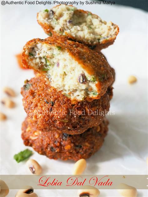Authentic Food Delights Lobia Dal Vada