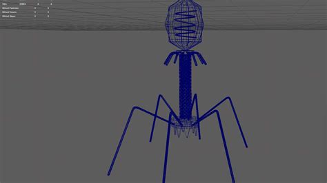 Bacteriophage 3d Model Turbosquid 2049240