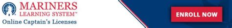 Mariners Learning System Mls Online Captain And Master Licensing