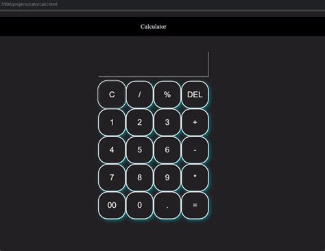 Mohd Shahed Patel On Linkedin Webdevelopment Calculatorproject