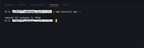 Remove Npm Npm Uninstall Geeksforgeeks
