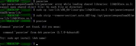 Paraview Install Problem
