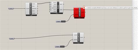 Model Not Validating Properly After Deconstructing The Model Rhino Plugin Pollination Discourse