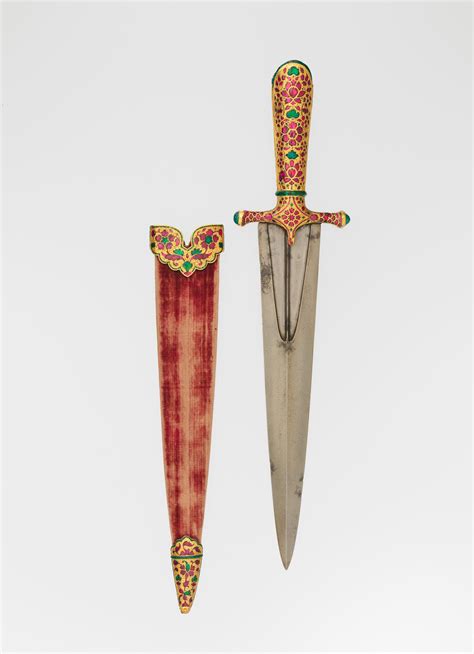 Dagger With Scabbard Indian Mughal The Metropolitan Museum Of Art