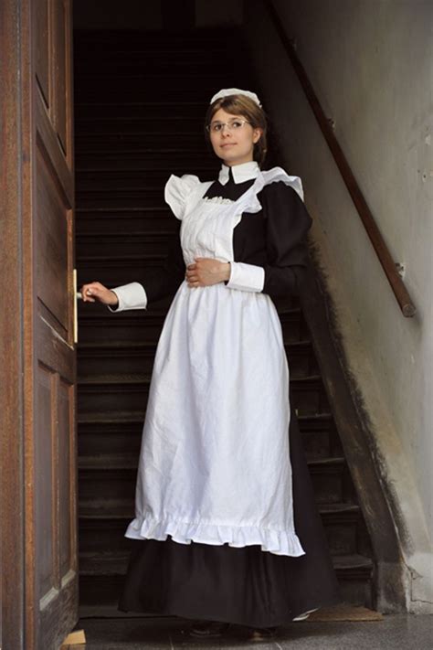 Maid Outfit Maid Dress Nun Dress Victorian Maid English Country Manor Maid Uniform The