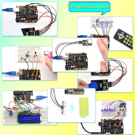 KEYESTUDIO Super Starter Kit Learning Kit For Arduino Education W Gift Box Projects