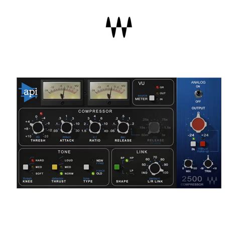 Waves Api 2500 Stereo Compressor Plug In Producer Sources