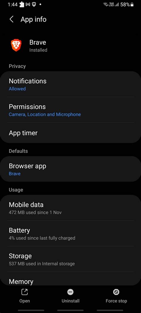 Unable To Remove The Default Browser Samsung Members