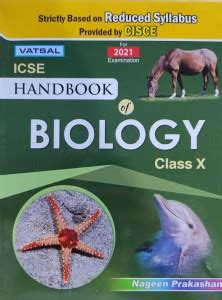 Vatsal ICSE HandBook Of Biology Class 10 FOR 2021 EXAMS Buy Vatsal