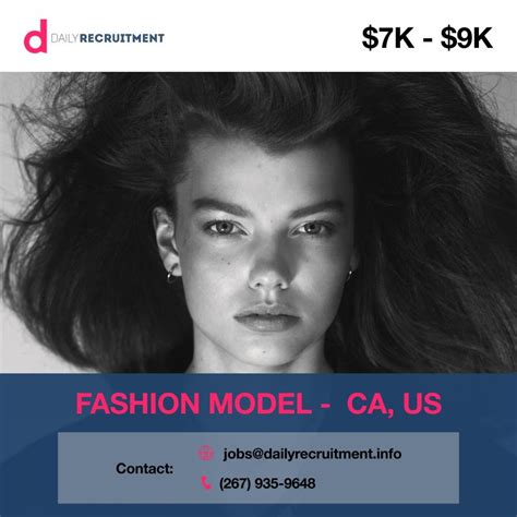 Daily Recruitment On Linkedin Dailyrecruitment Modelling Fashionmodel