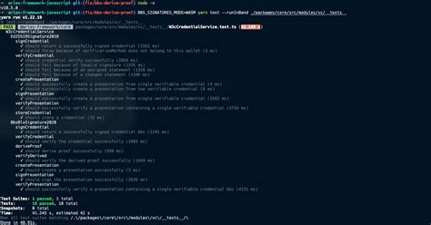 Ci Is Broken In 030 Pre Branch · Issue 923 · Openwallet Foundation