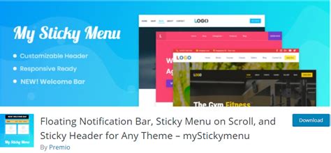 Best Free WordPress Sticky Menu Plugins That Will Make Visitors Love Using Your Site
