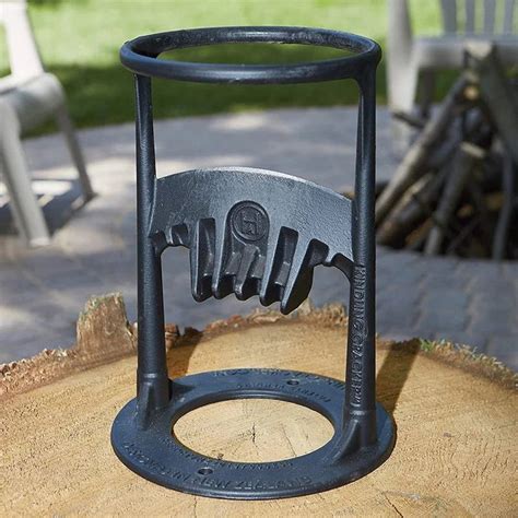 Wood Splitter Sturdy Cast Steel Log Splitter Wedge — Gear Elevation