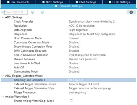 Solved Simple Adc Configuration Stm32g0 Specific Proble