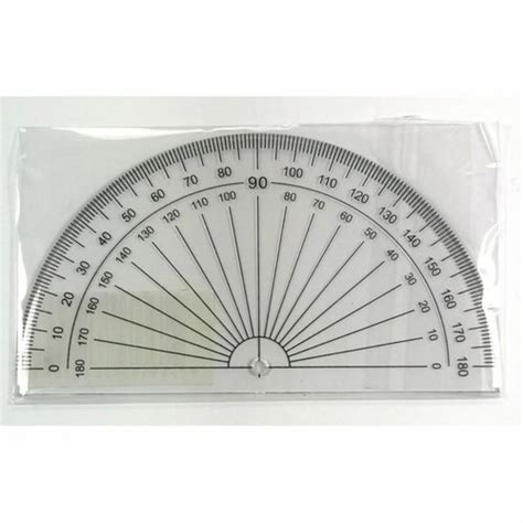 Plastic Angle Degree Protector At ₹ 30piece Metal Protractor In Ghaziabad Id 2853092646197