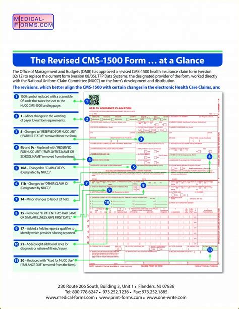 Cms 1500 Claim Form Instructions 2016 Form Resume Examples Xe8je6e3oo