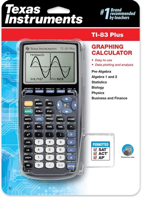 Texas Instruments Ti 83plus Graphing Calculator Programable Embalaje Y