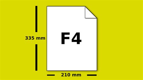 Ukuran Kertas F4 Dalam Cm Mm Dan Inci Di Word Excel √ Ukuran Kertas