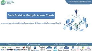 Code Division Multiple Access Thesis Topics PPT