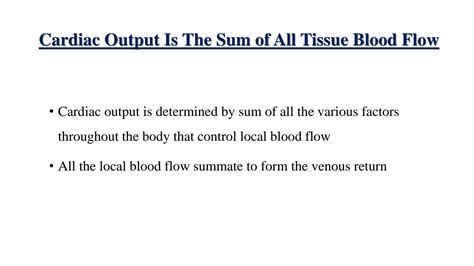 SOLUTION Measurement Of Cardiac Output Pptx For Class Studypool