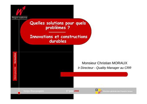pdf quelles solutions pour quels problèmes innovations