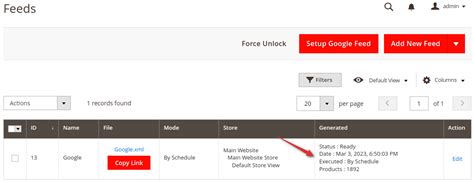 Generating A Feed Returns An Error Something Went Wrong Couldnt