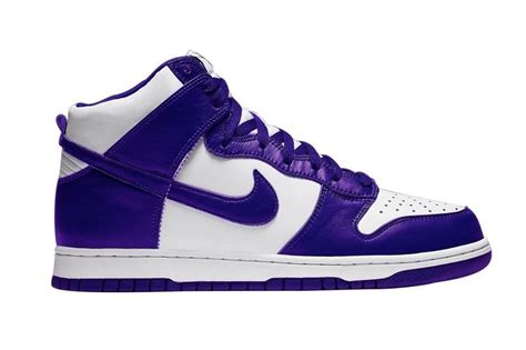 Official Photos Of The Nike Dunk High Varsity Purple” Sneakers Cartel