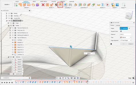 No Intersection Between Targets And Split Tool Using Split Command