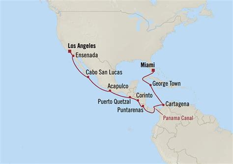 Oceania Cruises 16 Days From Los Angeles California United States To