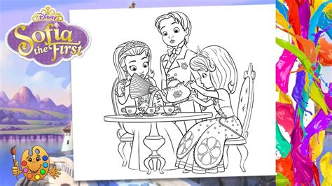 How To Draw Sofia And Amber Sofia The First Photo Booth Props Includes