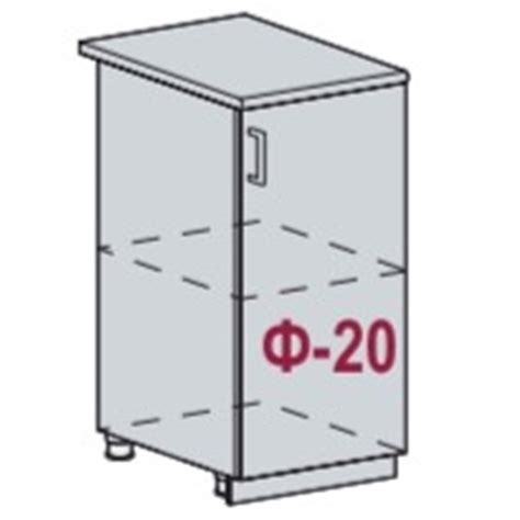 Купить Шкаф нижний 1 дв ШН Прага СМ в Ростове на Дону отличные цены на шкафы напольные