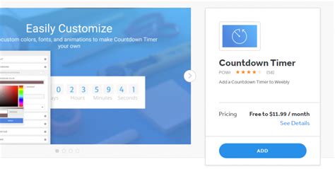 How To Add A Countdown Timer To Weebly
