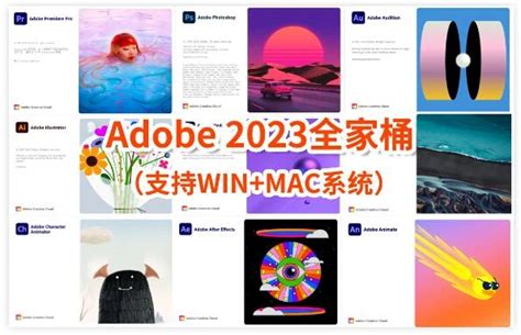 Adobe2023全家桶3月最新版本！一键安装永久使用！支持winmacm1m2 设计宝藏