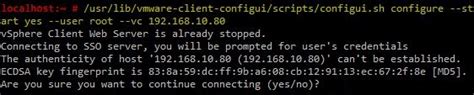 fling vsphere html5 web client setup nolabnoparty