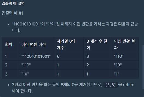 이진변환 반복하기