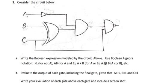 Answered 5 Consider The Circuit Below A B C Bartleby