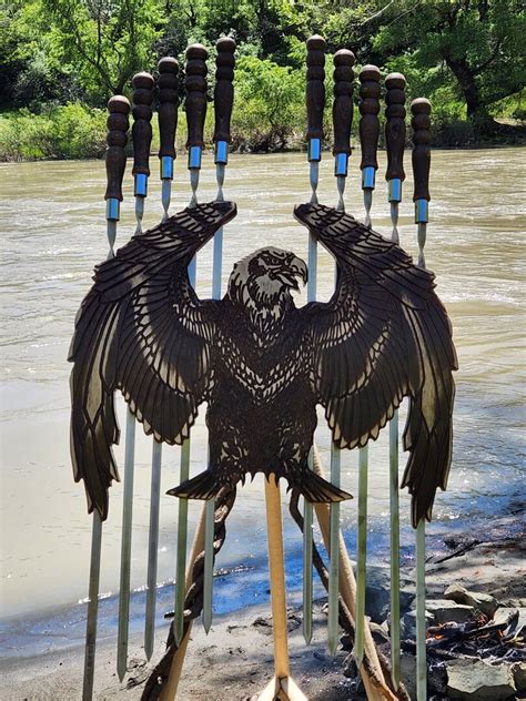 Shamfuri Ge • Შამფურები შამფურები მაყალი ბუხრის აქსესუარები შამფურების ნაკრები არწივი