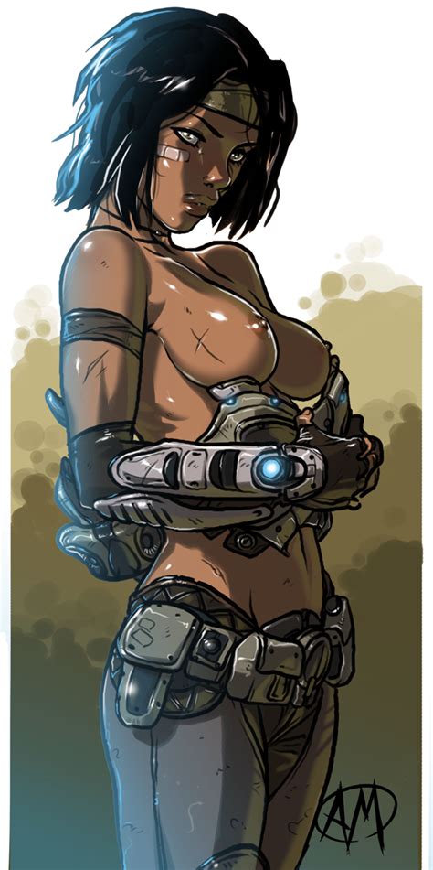 Gears Of War Samantha Byrne By Ganassa Hentai Foundry
