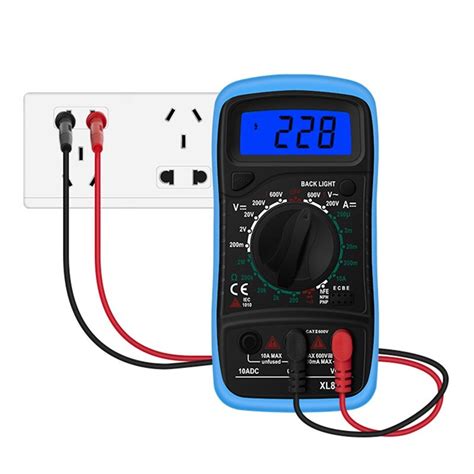 Handheld Portable Digital Multimeter Lcd Backlight Vicedeal
